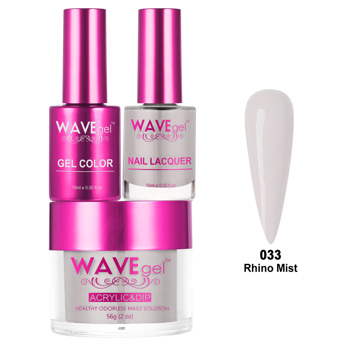 WAVEGEL PRINCESS TRIO WP33 Rhino Mist – WAVEGEL SHOP