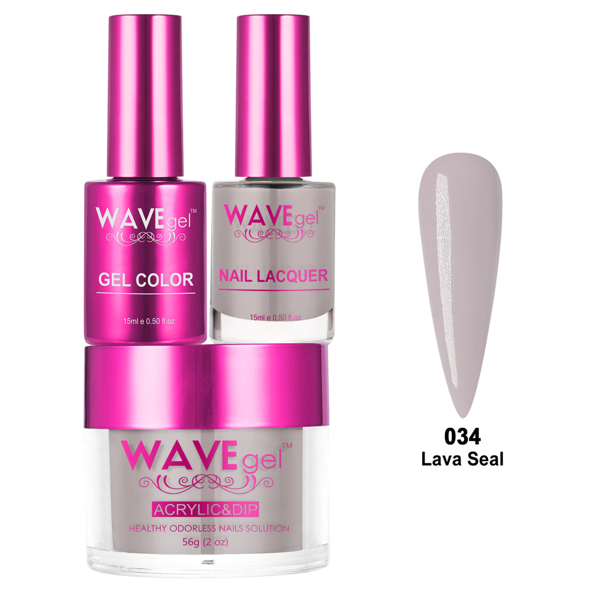 WAVEGEL PRINCESS TRIO WP34 Lava Seal – WAVEGEL SHOP