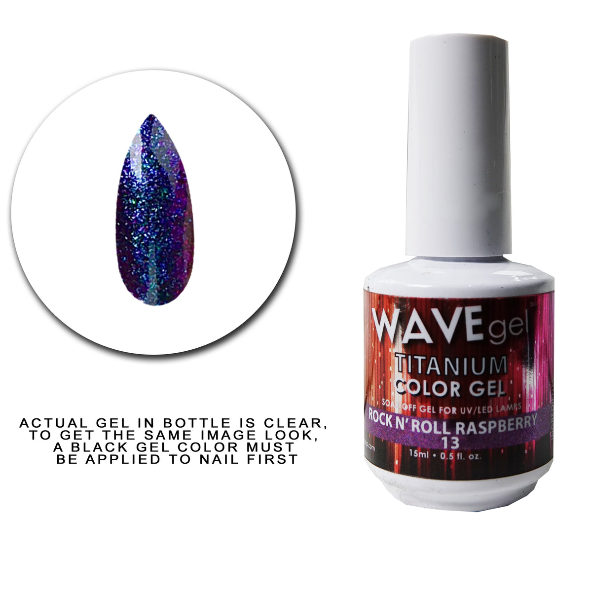WAVEGEL Titanium Gel # 13 Rock N' Roll Raspberry – WAVEGEL SHOP