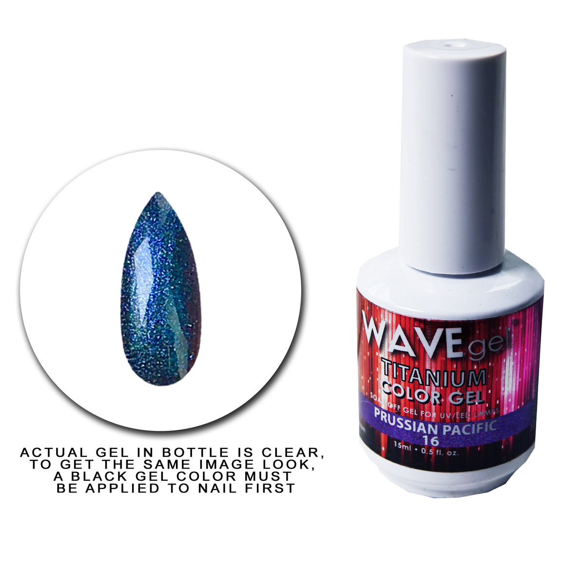 WAVEGEL Titanium Gel # 16 Prussian Pacific – WAVEGEL SHOP