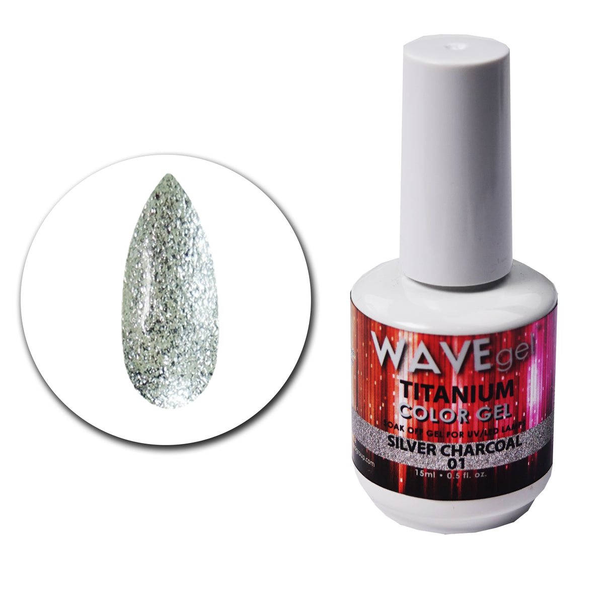 WAVEGEL Titanium Gel # 1 Silver Charcoal – WAVEGEL SHOP